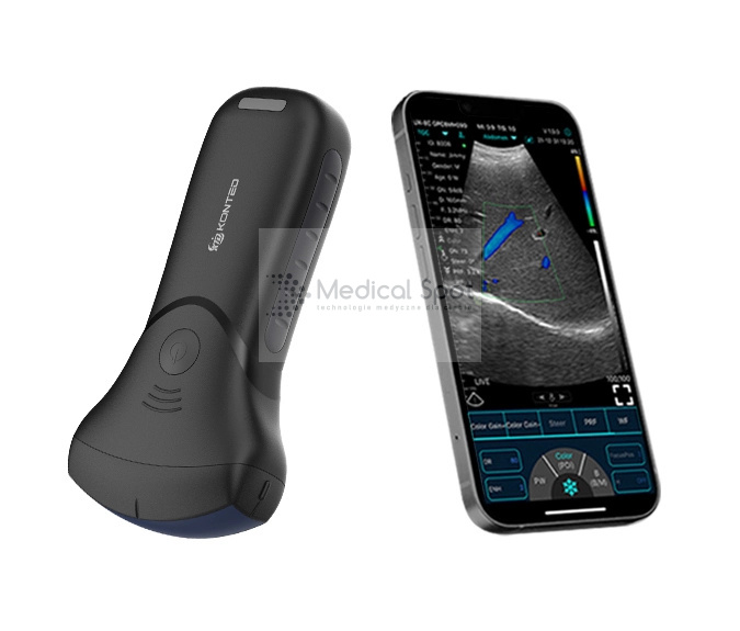 C10MT PRO. 3,2-5 MHz. Ultrasonograf wypukły, sonda USG bezprzewodowa ...